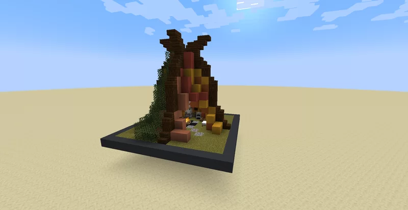 Minecraft Indians tent#2 Minecraft Map