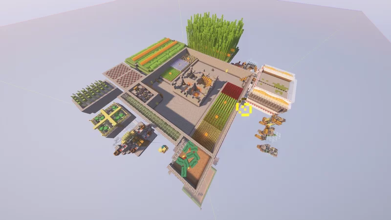 Perfect farm server base AFK friendly Minecraft Map