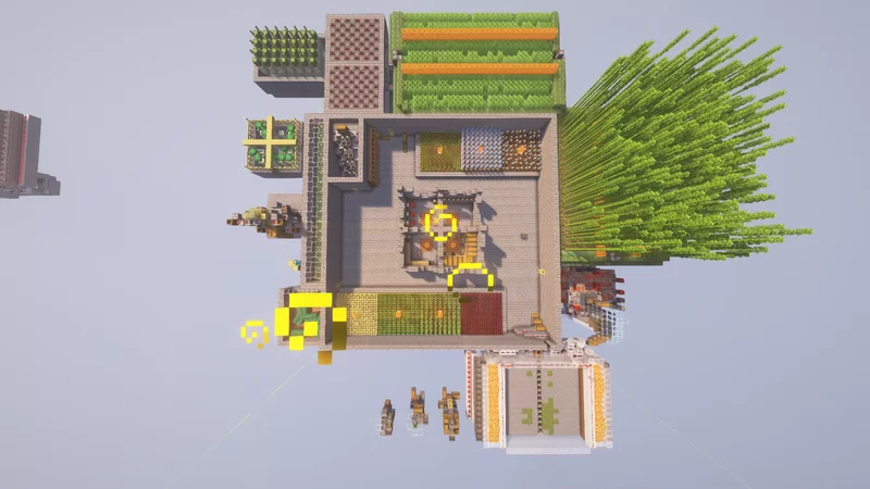Perfect farm server base AFK friendly Minecraft Map