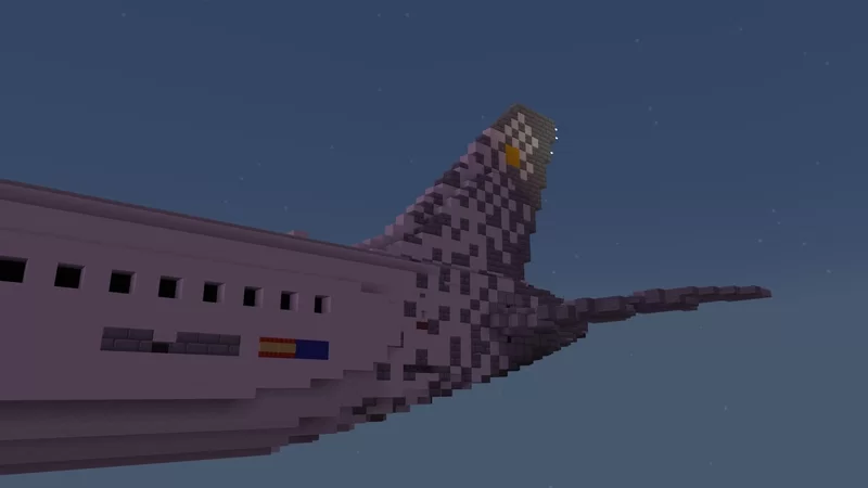 GIANT Airbus a321 neo vueling Minecraft Map