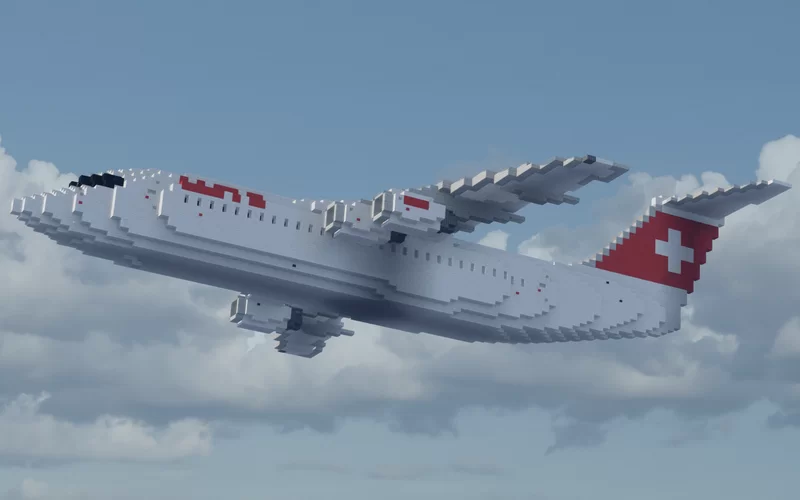 BAe-146-300 Minecraft Map