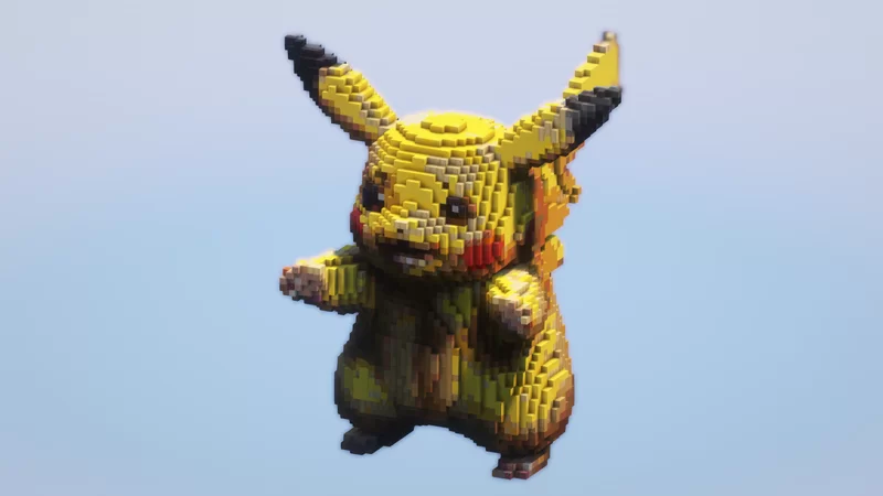 Pikachu Minecraft Map