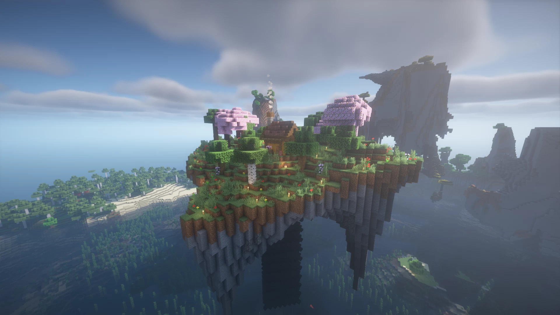 Minecraft Gallery Images Floating Floating City (The Real Laputa)