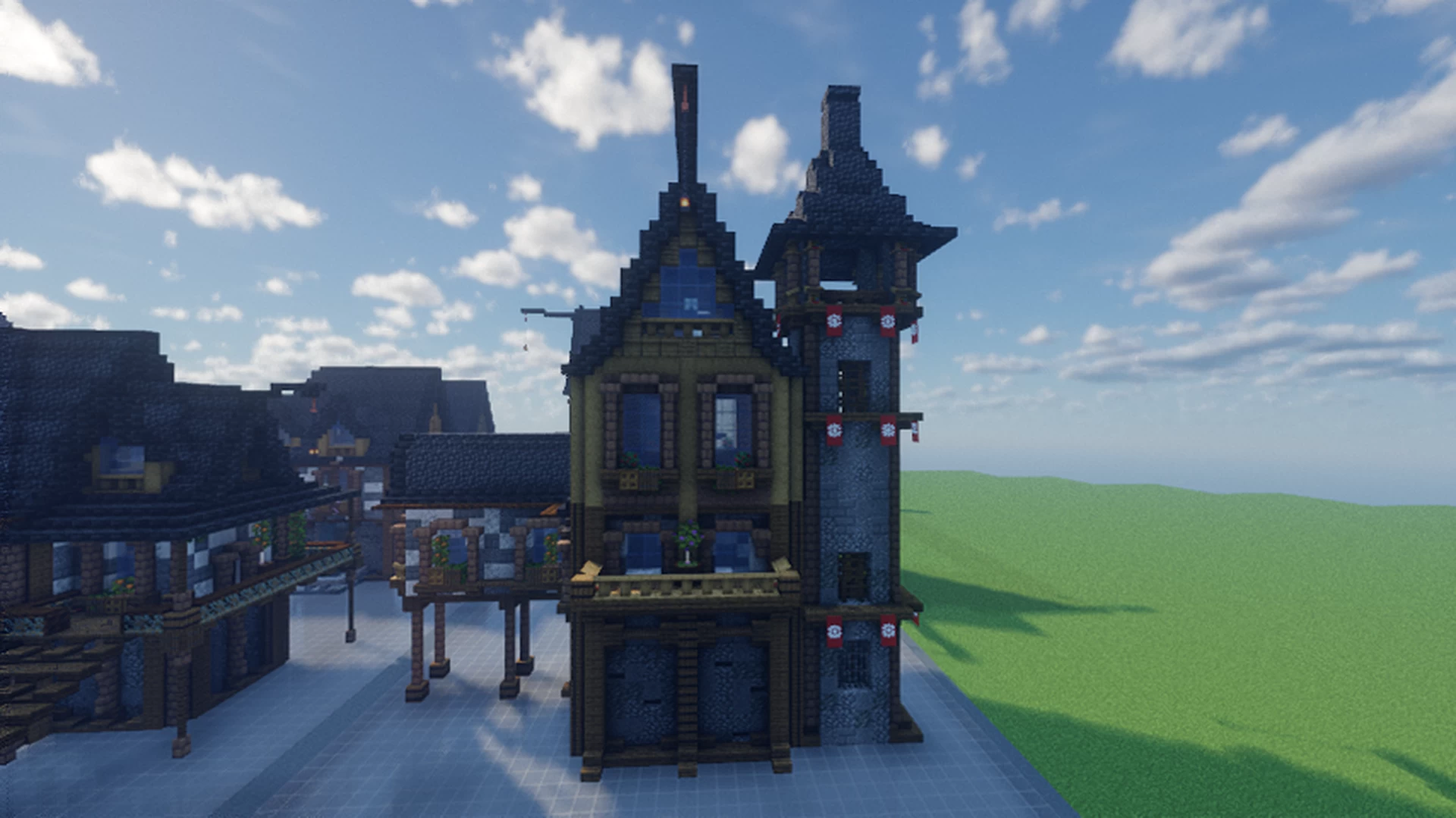 Bundle 18 Minecraft Medieval Houses - Collection Fast Map by Alex Touens for Minecraft 1.20