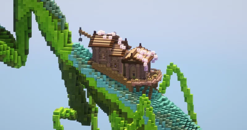 House On A Mantis Minecraft Map