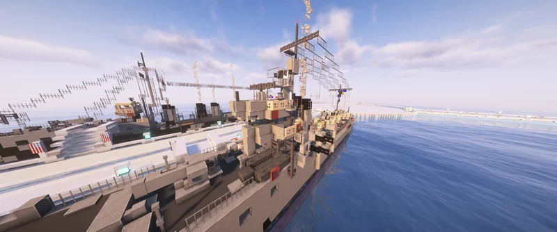 Romulus-Class Destroyer Minecraft Map