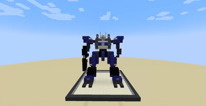 Police mech Minecraft Map