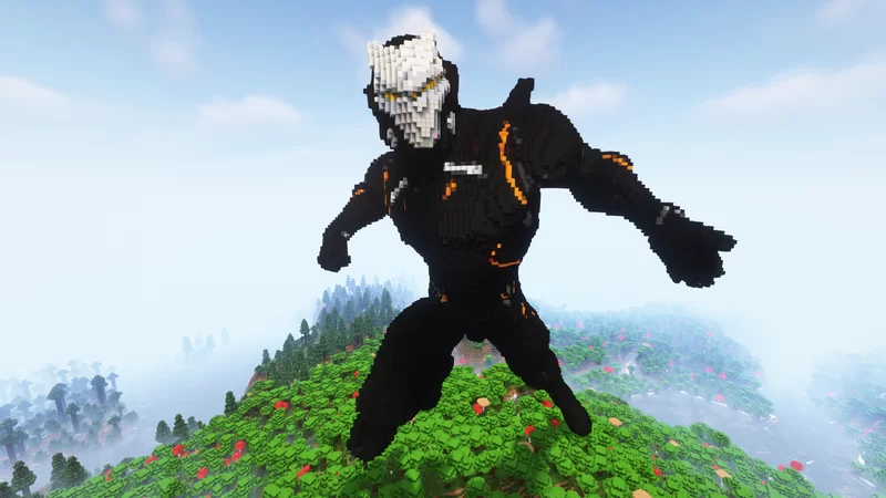 Minecraft Omega Statue Minecraft Map