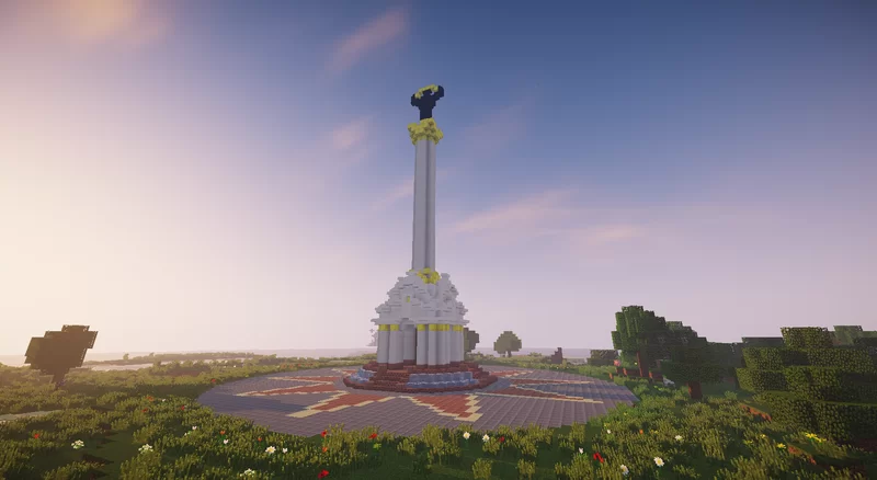 Maidan Independence Monument Minecraft Map