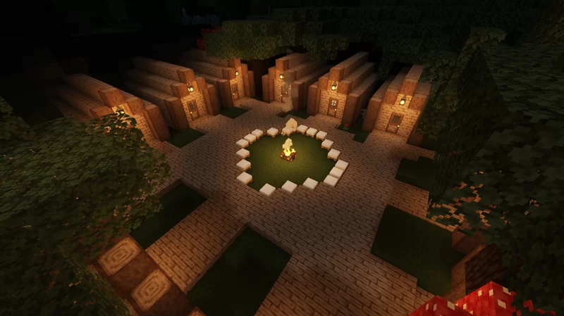 Thiercelieux (Werewolf Game/Loups Garoux) Minecraft Map