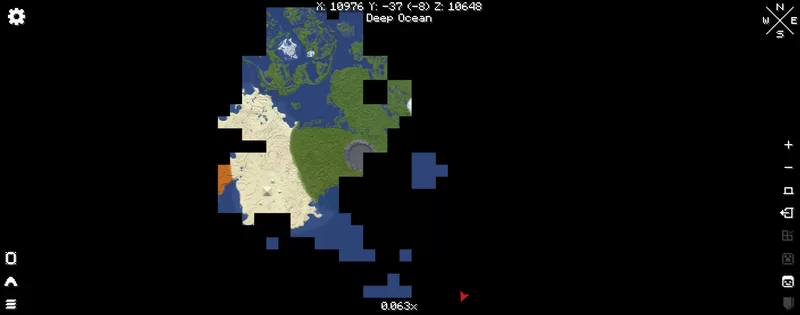 teyvat landscape map Minecraft Map