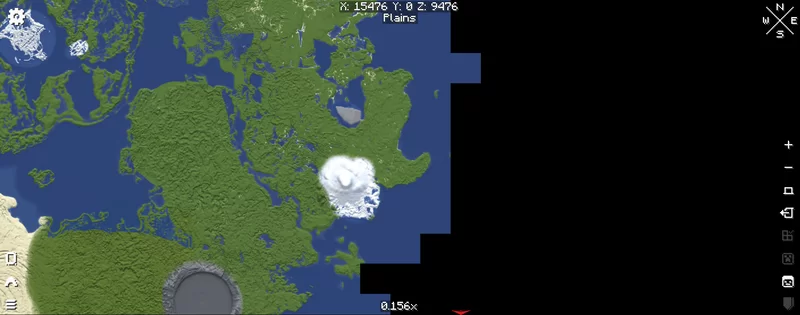 teyvat landscape map Minecraft Map