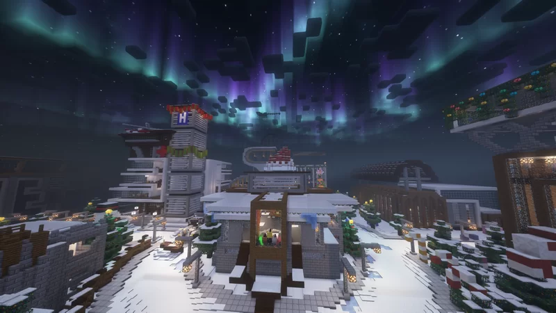 FNaF Sister Server winter wonderland update! Minecraft Map
