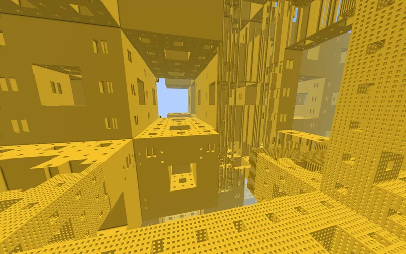 Vast Fractal Minecraft Map