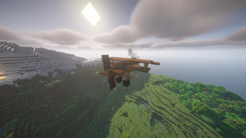 Minecraft wooden plane build Minecraft Map