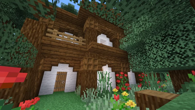 Cabin in the Woods Minecraft Map