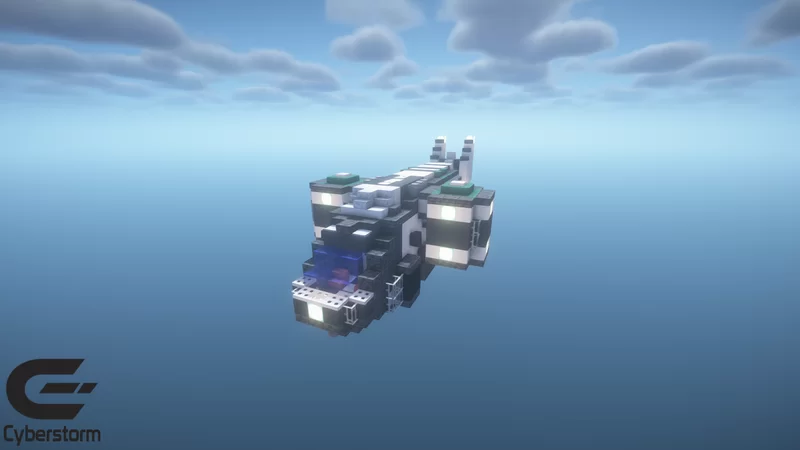 Cyberstorm Transport Aircraft Minecraft Map