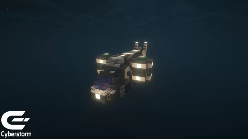 Cyberstorm Transport Aircraft Minecraft Map