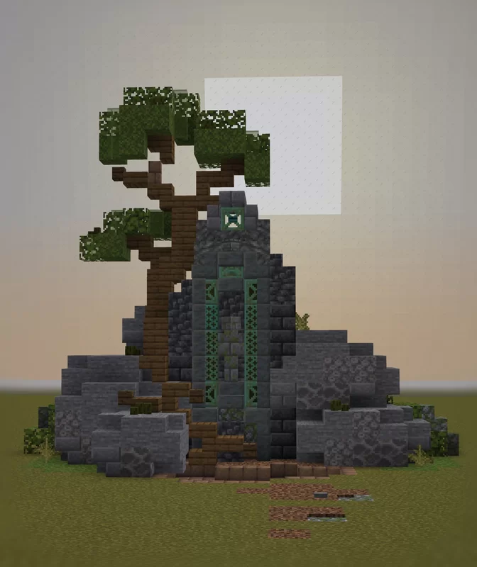 Lush monument Minecraft Map