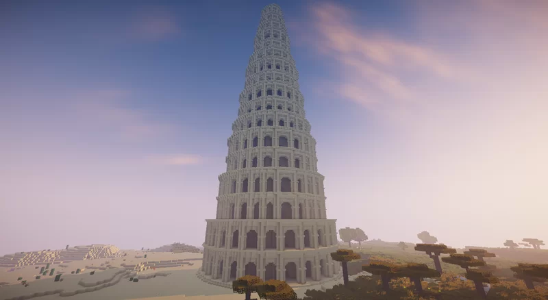 Tower of Babel Minecraft Map