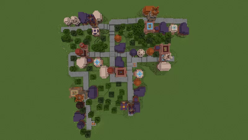 Restored Trail Ruin City Minecraft Map