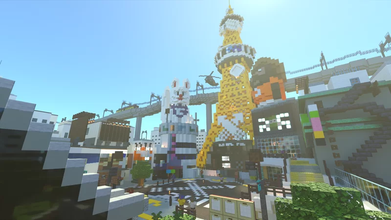 Inkopolis in Minecraft Minecraft Map