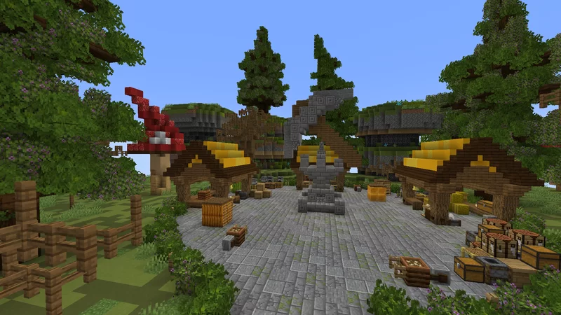 Small server spawn | Less than 100x100 Minecraft Map