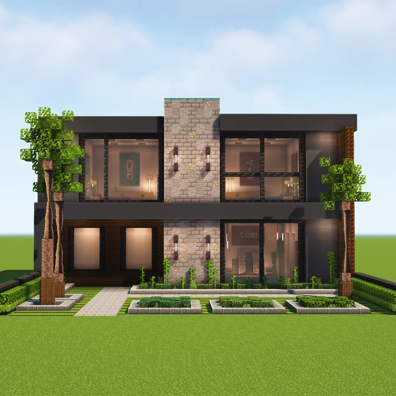 frostbuilds_ main world (50+ builds) Minecraft Map