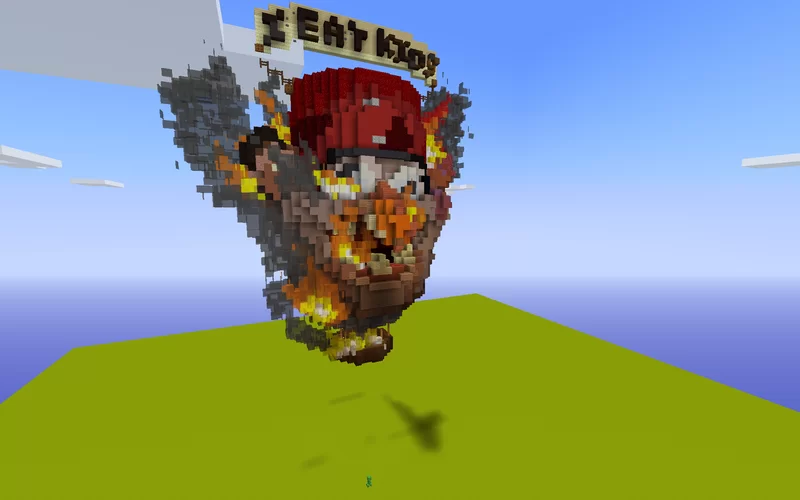 Gravity Falls: Stan head Minecraft Map