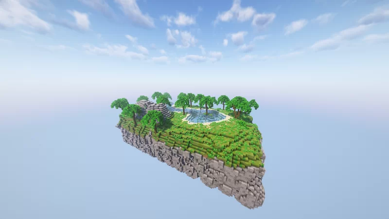 Jungle Island Paradise Minecraft Map