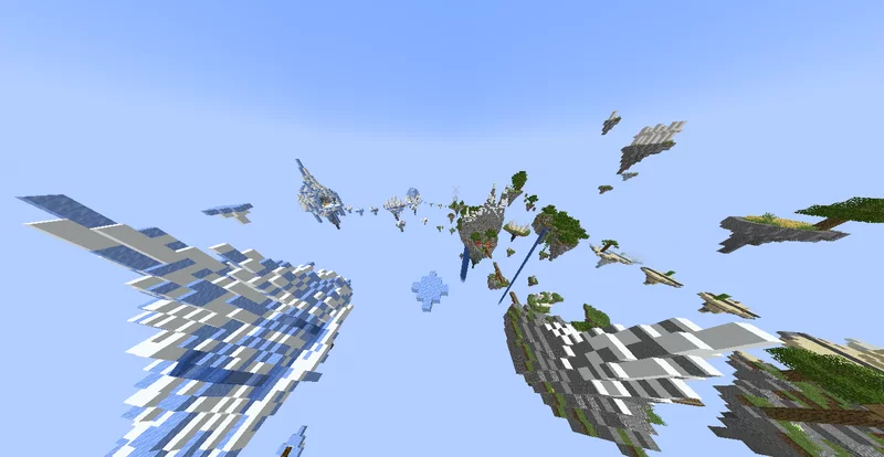 🪐 MAP SKYGEN/SKYPVP MULTI BIOME [FREE DOWNLOAD] 🪐 Minecraft Map