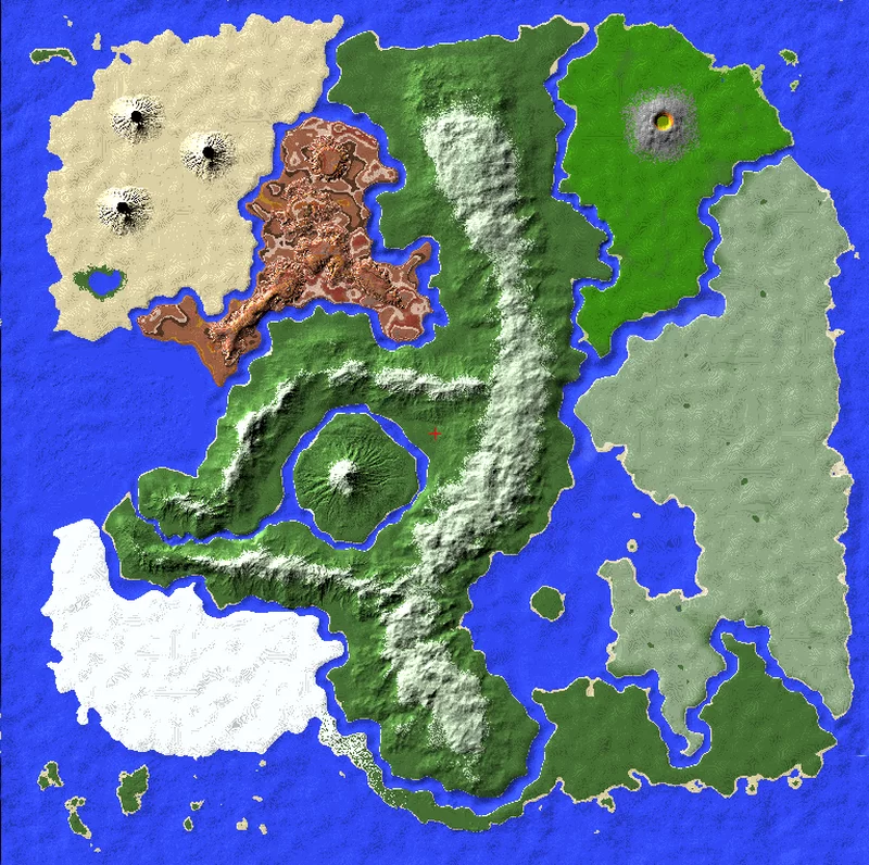Survival Island Map Minecraft Map