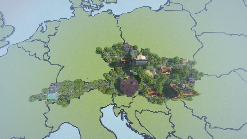 World Map v1.0 Minecraft Map