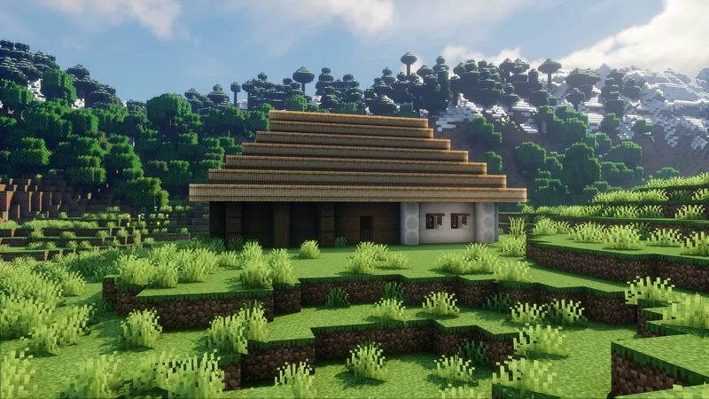 5/9 Ukrainian peasant house by Ektelion +litematic Minecraft Map