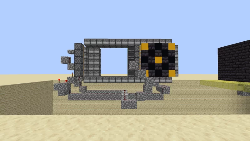 5X5 REDSTONE SIMPLE DOOR 1.20.1+ Minecraft Map