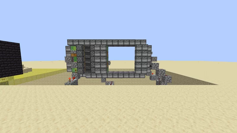 5X5 REDSTONE SIMPLE DOOR 1.20.1+ Minecraft Map