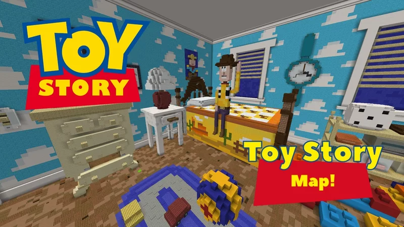 Toy Story Hide&Seek Map! | 1.21.1 Minecraft Map