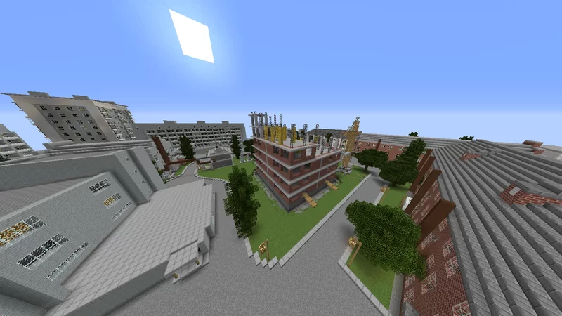 Rostok factory S.T.A.L.K.E.R Minecraft Map