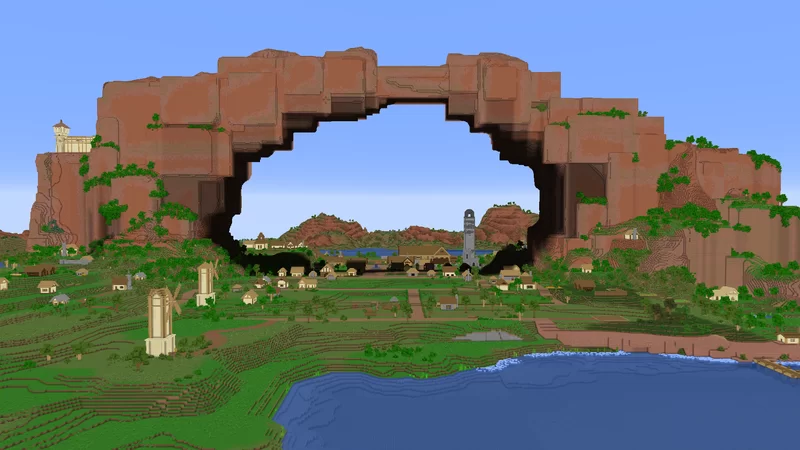Minecraft Movie Recreation (+ Download) Minecraft Map