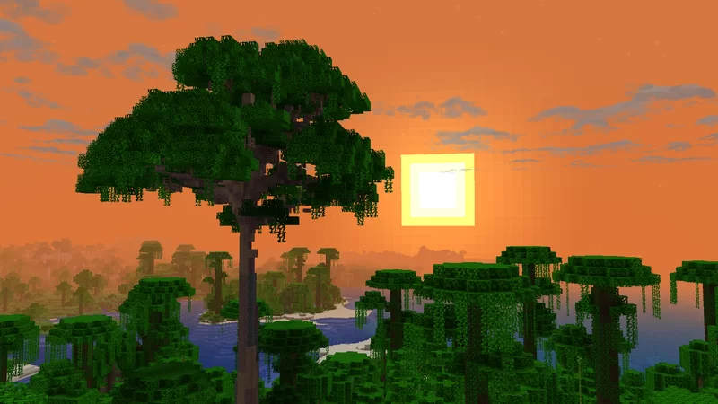 Minecraft Custom Tree Pack - Kapok (DOWNLOAD) Minecraft Map