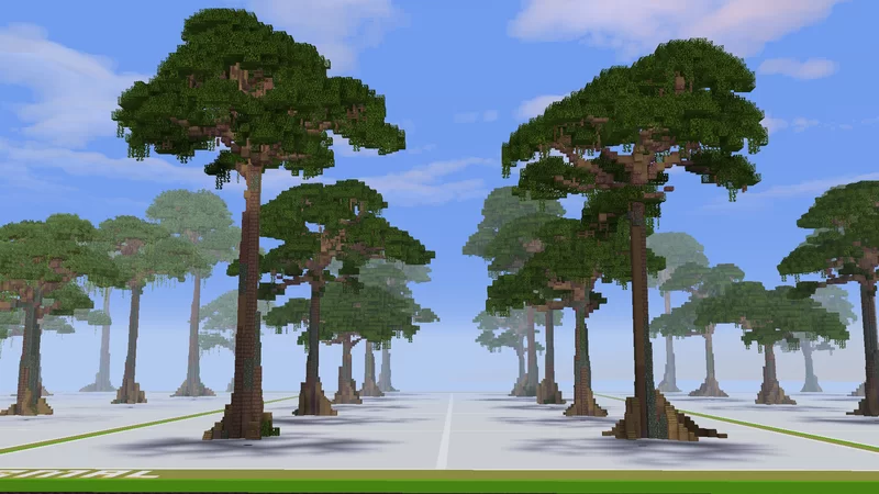 Minecraft Custom Tree Pack - Kapok (DOWNLOAD) Minecraft Map