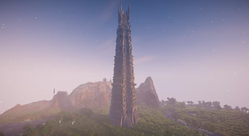 Tower of Orthanc Minecraft Map
