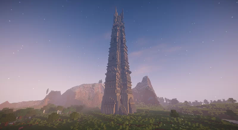 Tower of Orthanc Minecraft Map