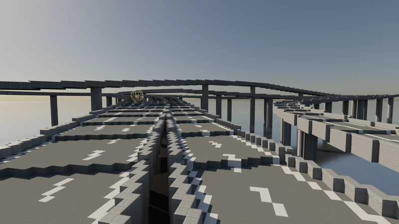 Highway Interchange Minecraft Map