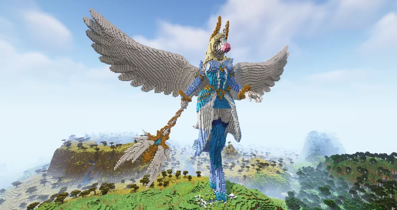Minecraft Unicorn Statue Minecraft Map