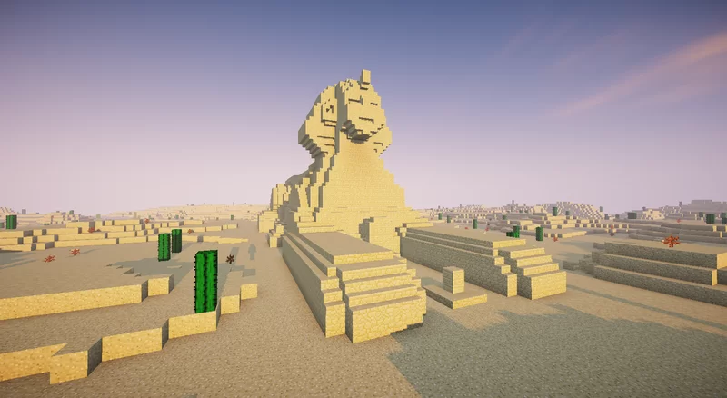 Great Sphinx of Giza Minecraft Map
