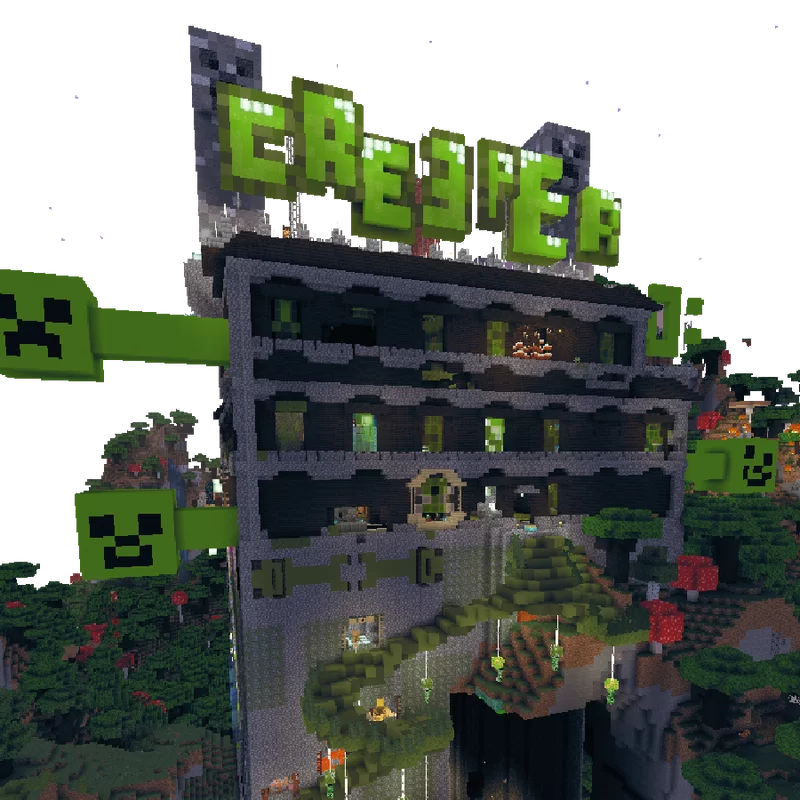 THE CREEPER MANSION Minecraft Map