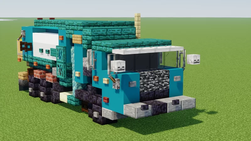 LA Sanitation Garbage Truck Minecraft Map