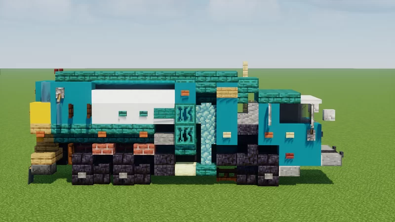 LA Sanitation Garbage Truck Minecraft Map
