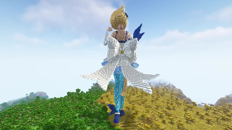 Minecraft Felix Argyle Statue Minecraft Map